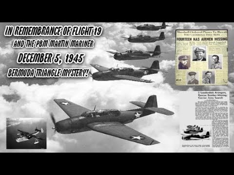 In Remembrance-Flight 19 And The PBM Martin Mariner Lost In The Bermuda ...
