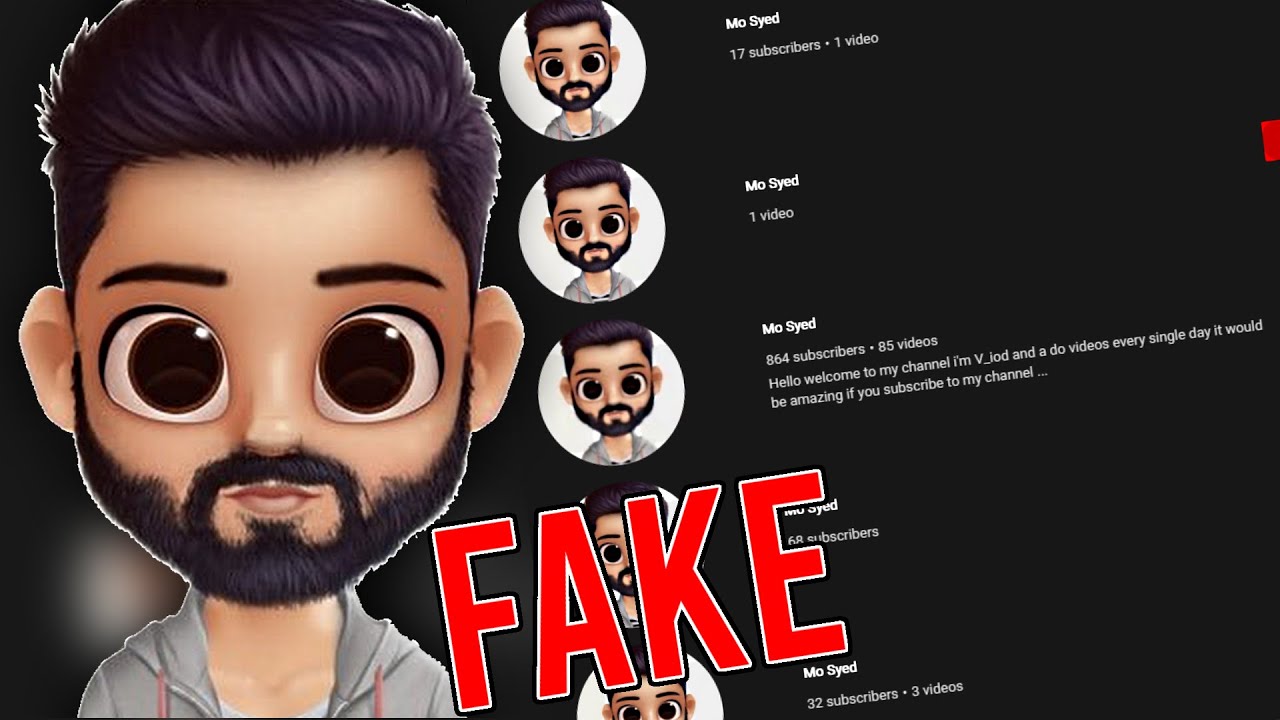 Mo Syed Identity was STOLEN by over 1000 PEOPLE - KSI EDITOR - YouTube