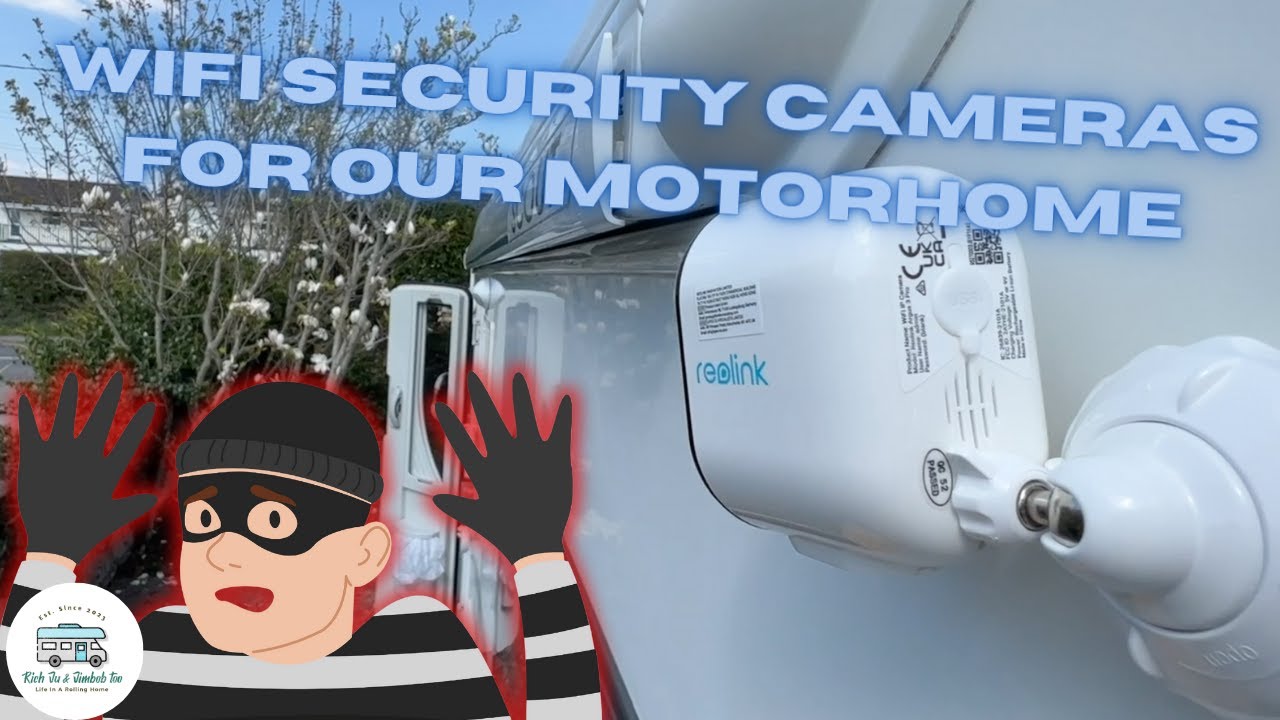Easy Install of WiFi Security Cameras to Our Motorhome - YouTube