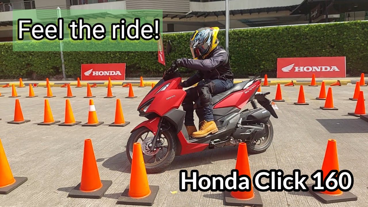 First ride honda click 160 Honda Moto fair @ Gaisano Mall of Toril ...