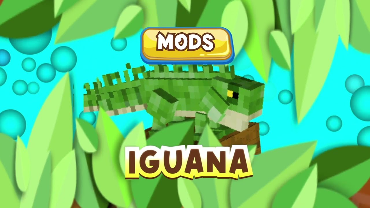 Mod for Minecraft Iguana - YouTube