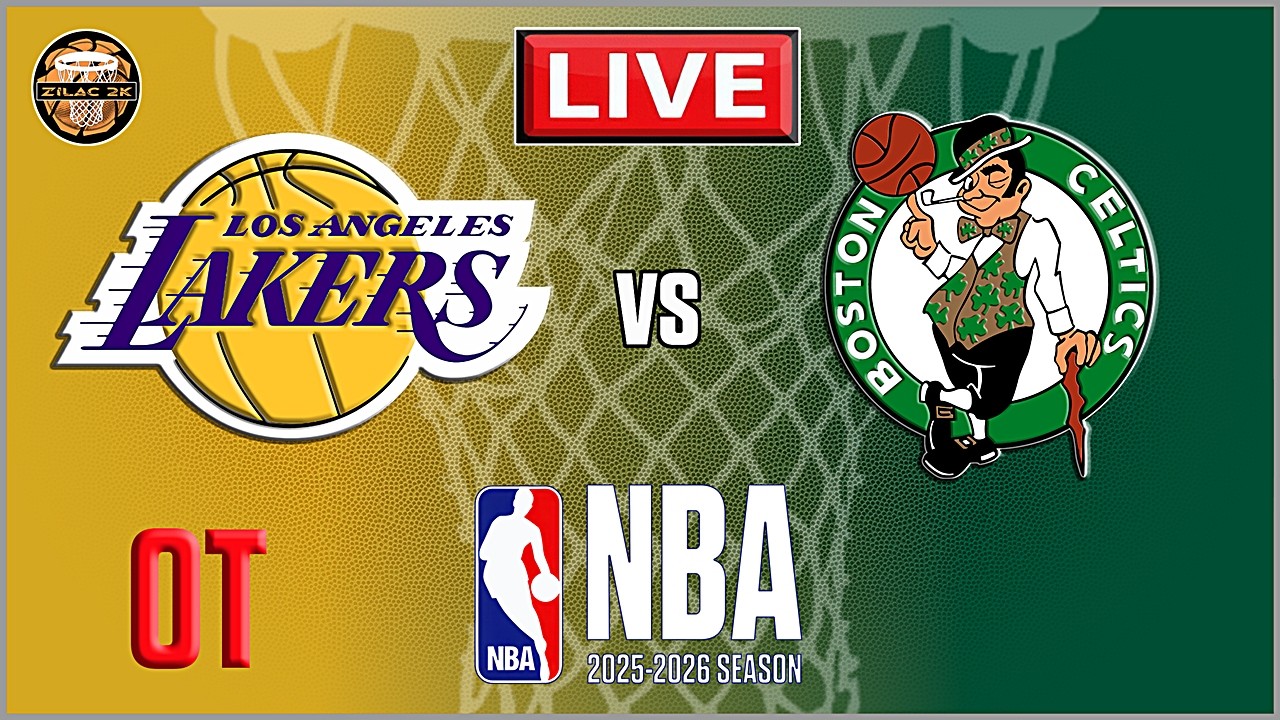 Boston CELTICS vs Los Angeles LAKERS ( Overtime ) | NBA Full Game ...