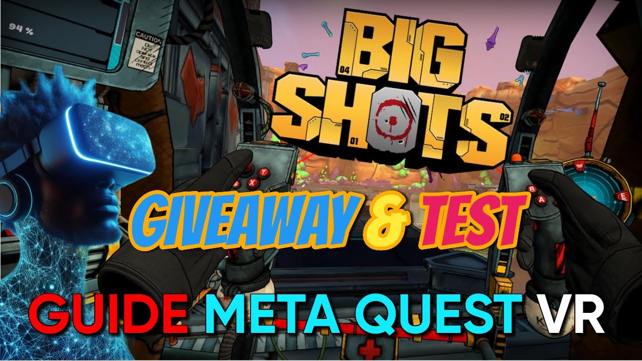 BIG SHOTS: Giveaway & Review - Meta Quest Mecha Roguelike - YouTube