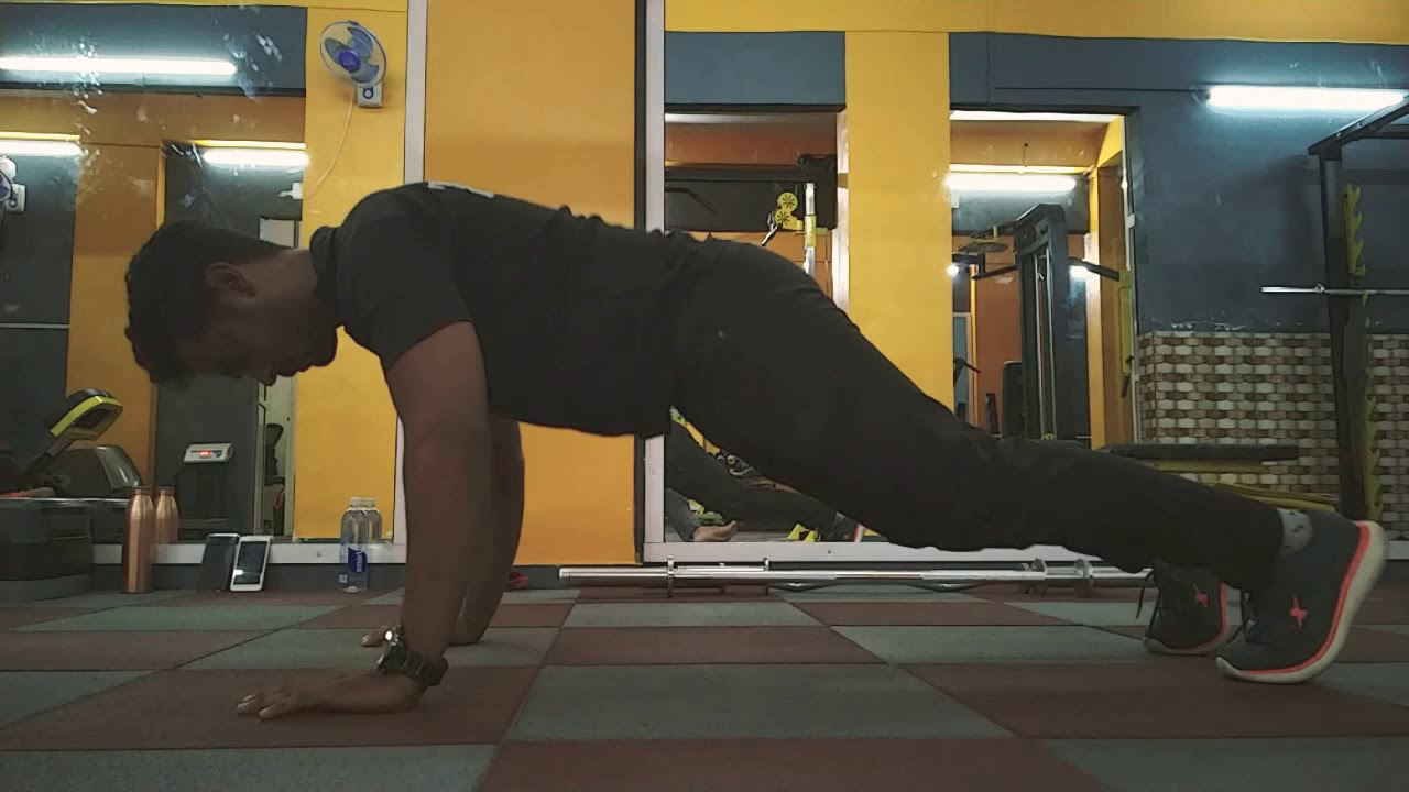 Kip up (kick up) with Push ups - YouTube