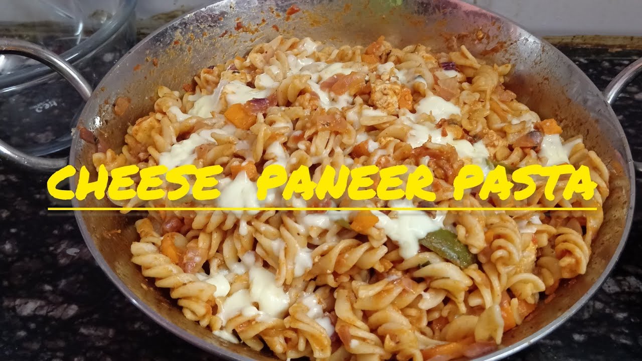 வீட்லஇருக்கும் வெஜ்டபில் வைத்து cheese paneer pasta ready - YouTube