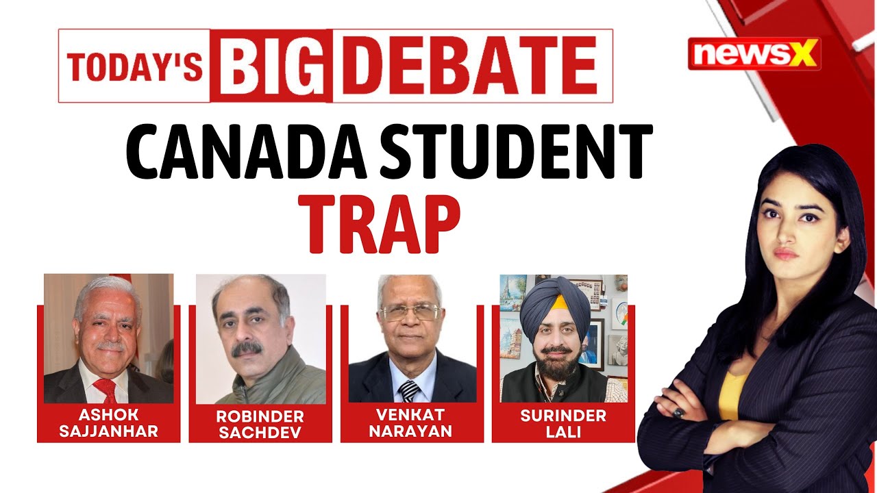 Indian Students Protest In Canada | Time To Stop Studying In Canada ...