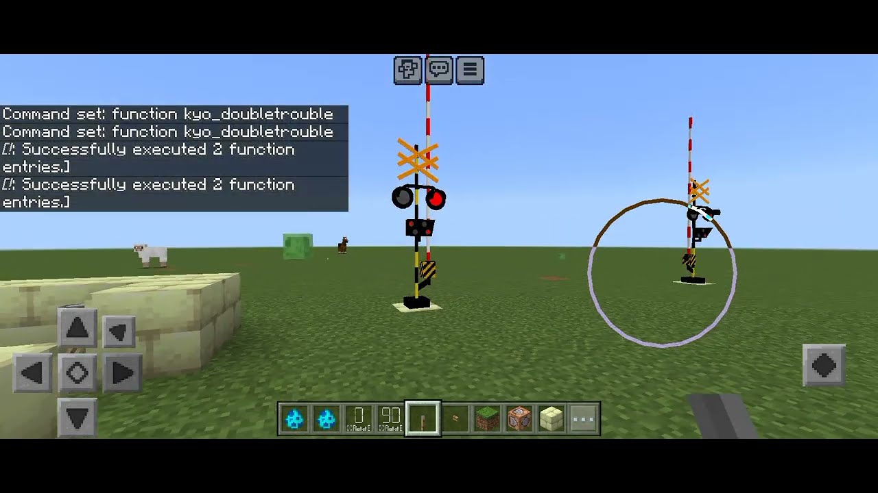 review palang kereta api kyosan Bandung Minecraft - YouTube