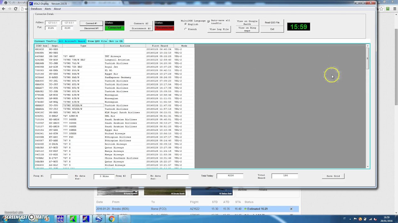 VDL2 -MultiPSK - YouTube