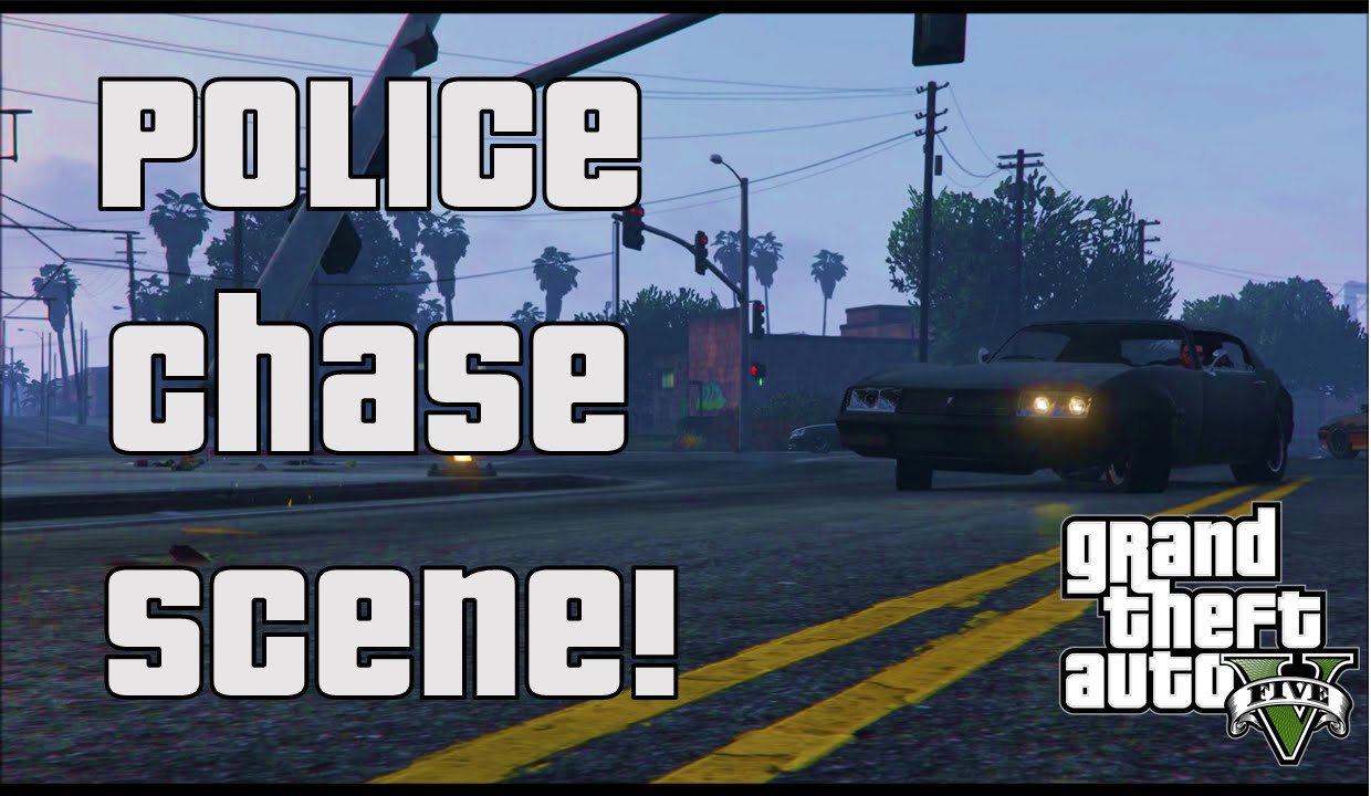 Police Chase Scene! | GTA 5 Rockstar Editor! PART 1 - YouTube