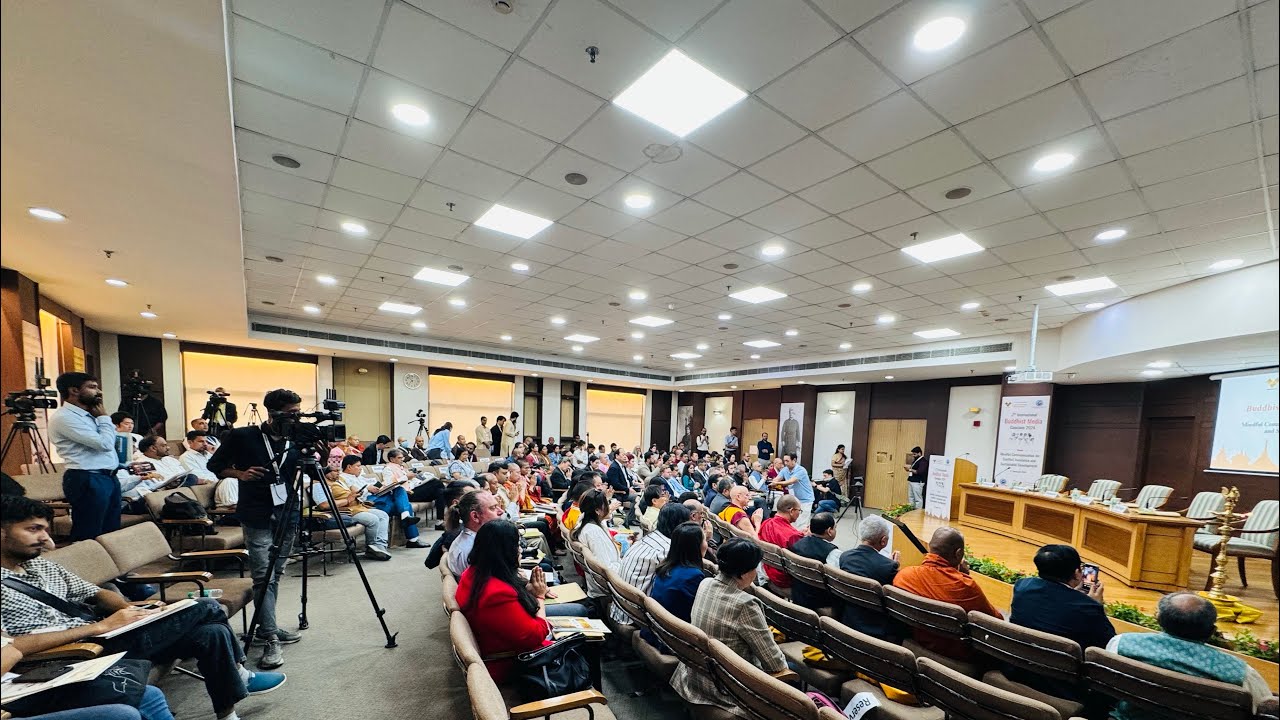LIVE : नई दिल्ली में International Buddhist Media Conclave | 25 से अधिक ...