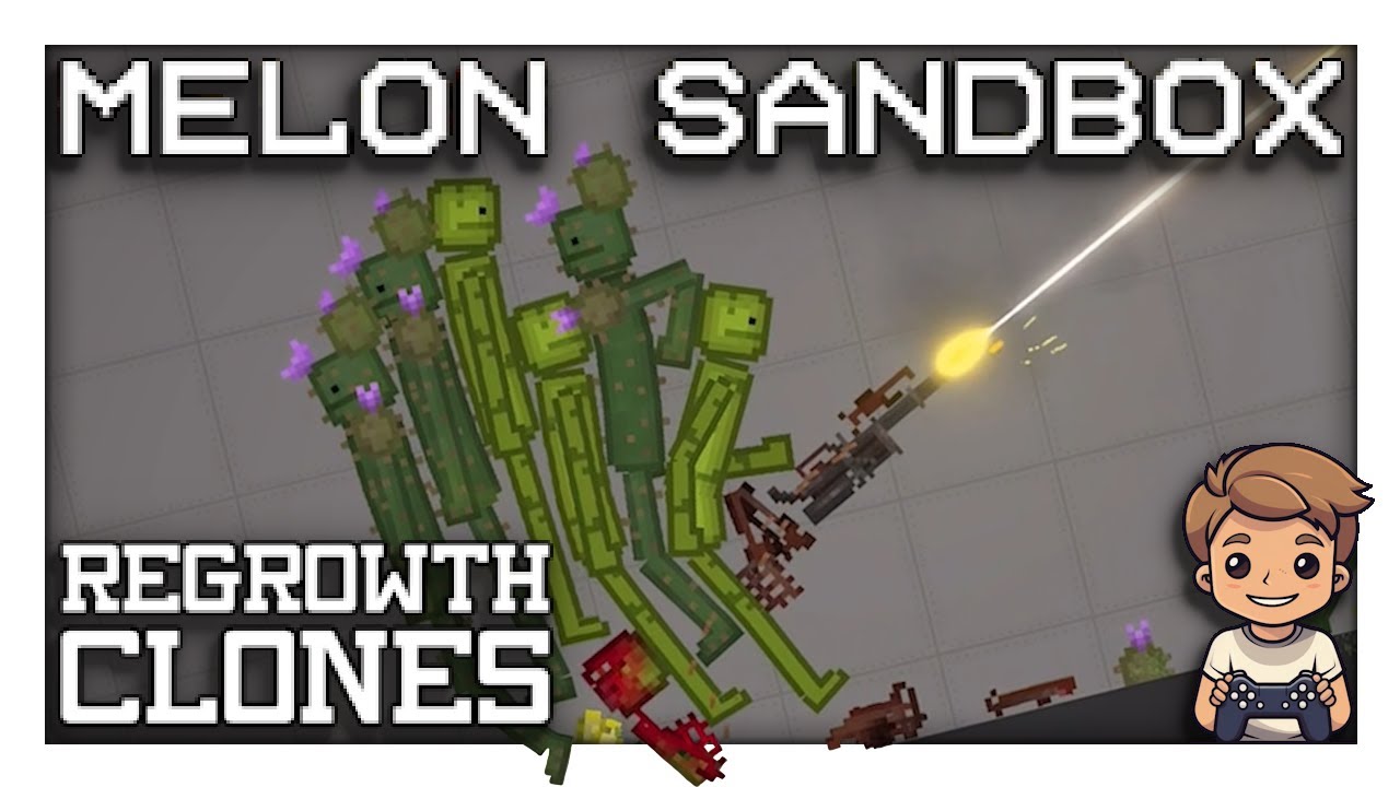 Cloning Melons with REGROWTH in Melon Sandbox! - YouTube