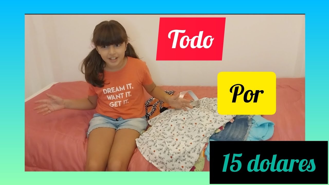 HAUL DE ROPA PARA NiÑAS Probando ropa 👗 - YouTube