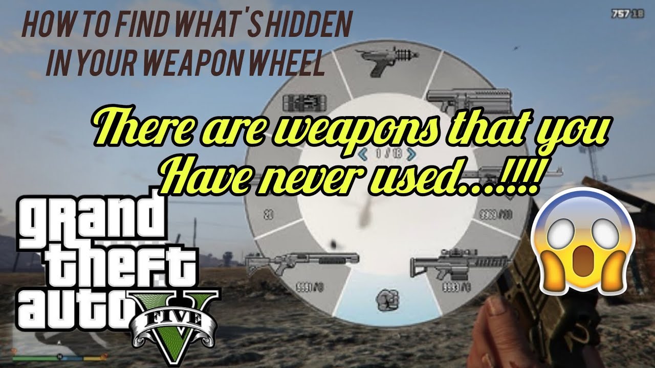 How to select Granades or Sticky Bombs in GTA v | Getting hidden ...