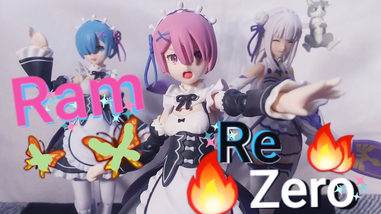 Figma Ram Unboxing And Review! Re Zero Starting Life In Another World ...