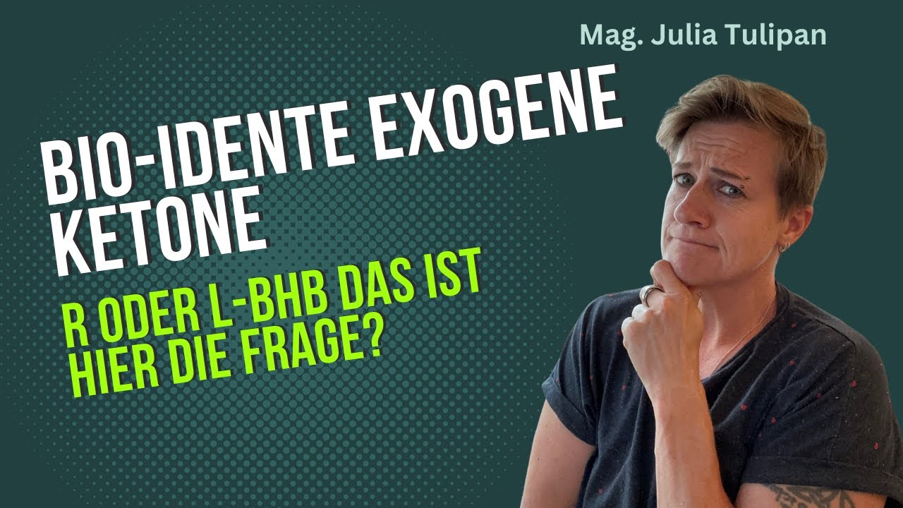 Bioidente exogene Ketone - ist R-BHB wirklich besser als L-BHB? - YouTube