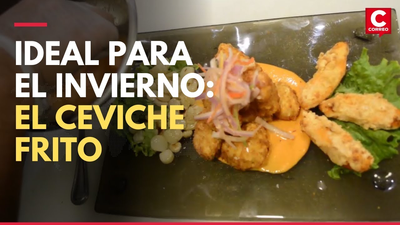 Aprende a preparar un delicioso ceviche frito - YouTube