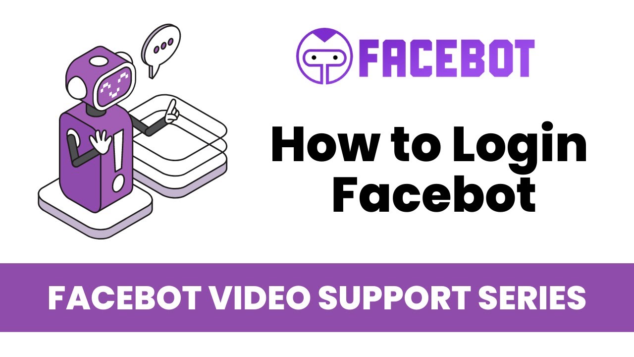 How to login to your Facebot Account - YouTube