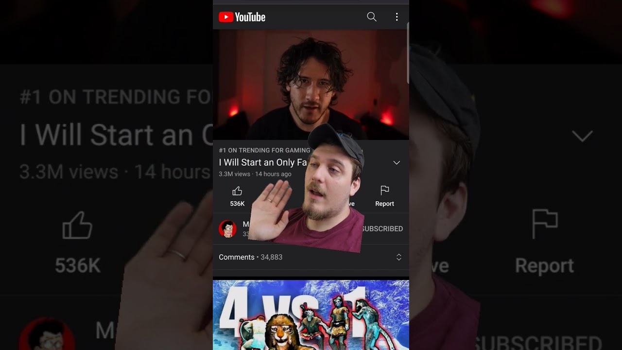 yes, Markiplier is going to start an only fans - YouTube