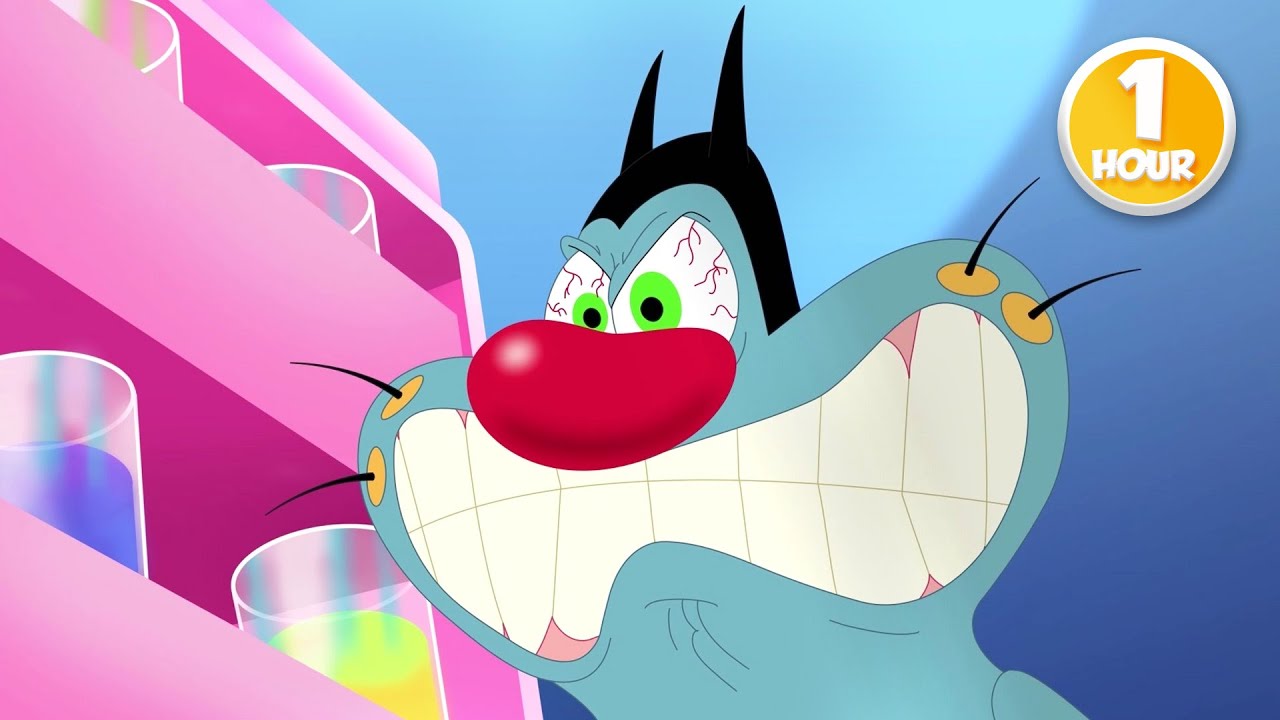 Battle for the fridge | Oggy and the Cockroaches |1 Hour Compilation ...