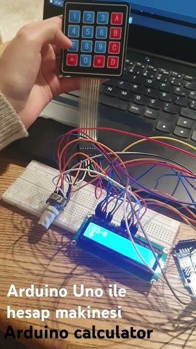 DIY Arduino calculator with keypad and LCD #arduino #lcd #keypad #electronics #engineering #diy ...