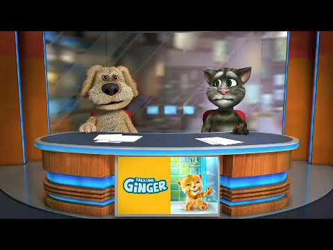 Ben destroys the TV all lot