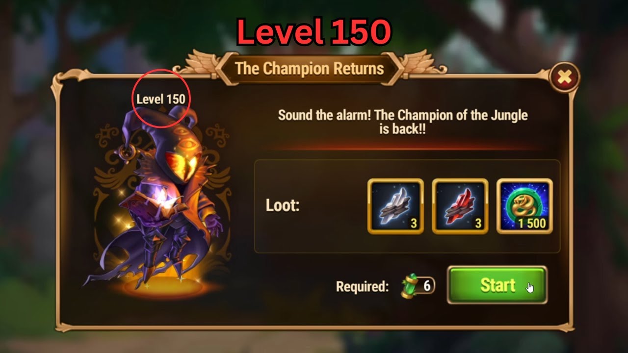 Hero Wars: Dominion Era - The Champion Returns Level 150 - YouTube