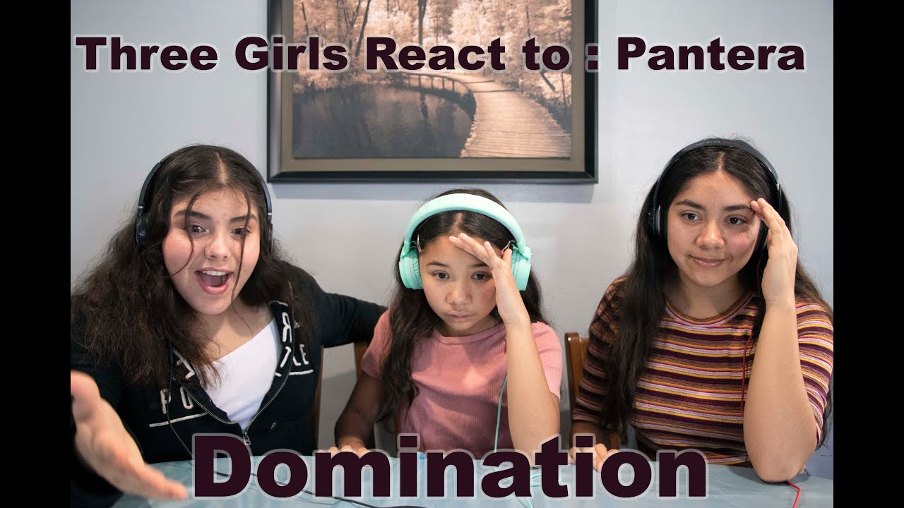 Three girls React to Pantera - Domination Live in Moscow 91' [HD] 1080 ...