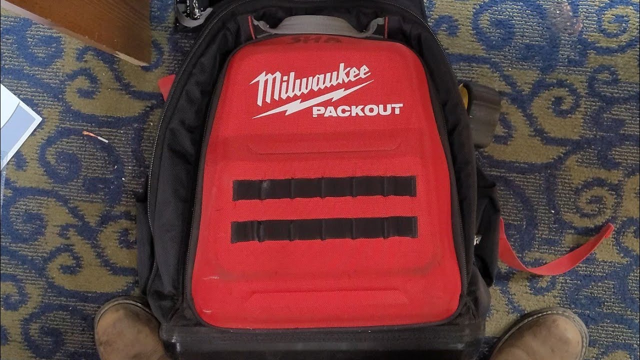 Milwaukee Packout Tool Backpack Loadout from a Maintenance Tech! Knipex ...