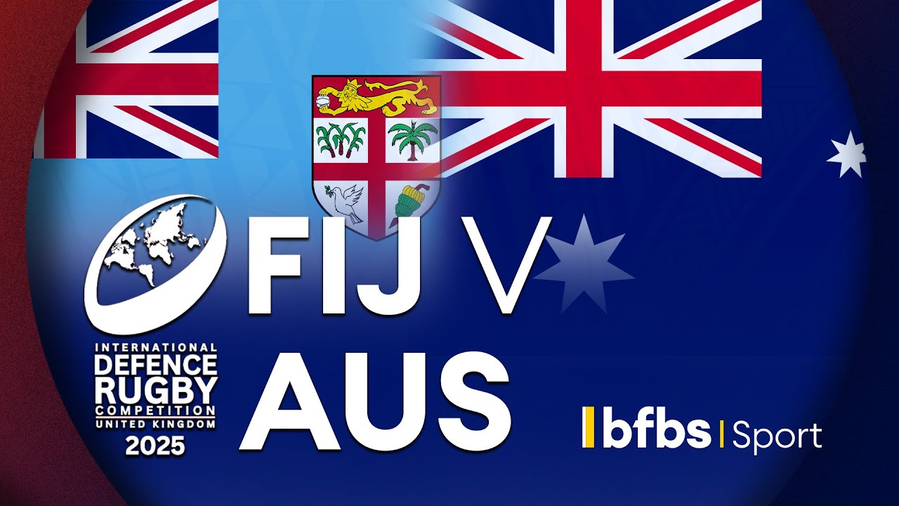 In full: Fiji v Australia | Pool B | 2025 International Defence Rugby ...