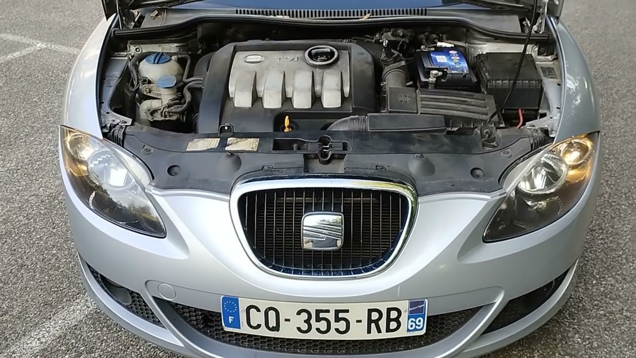 🎶 Seat Leon II 1.9 TDi 105 BKC : Exhaust & Engine sound acceleration ...