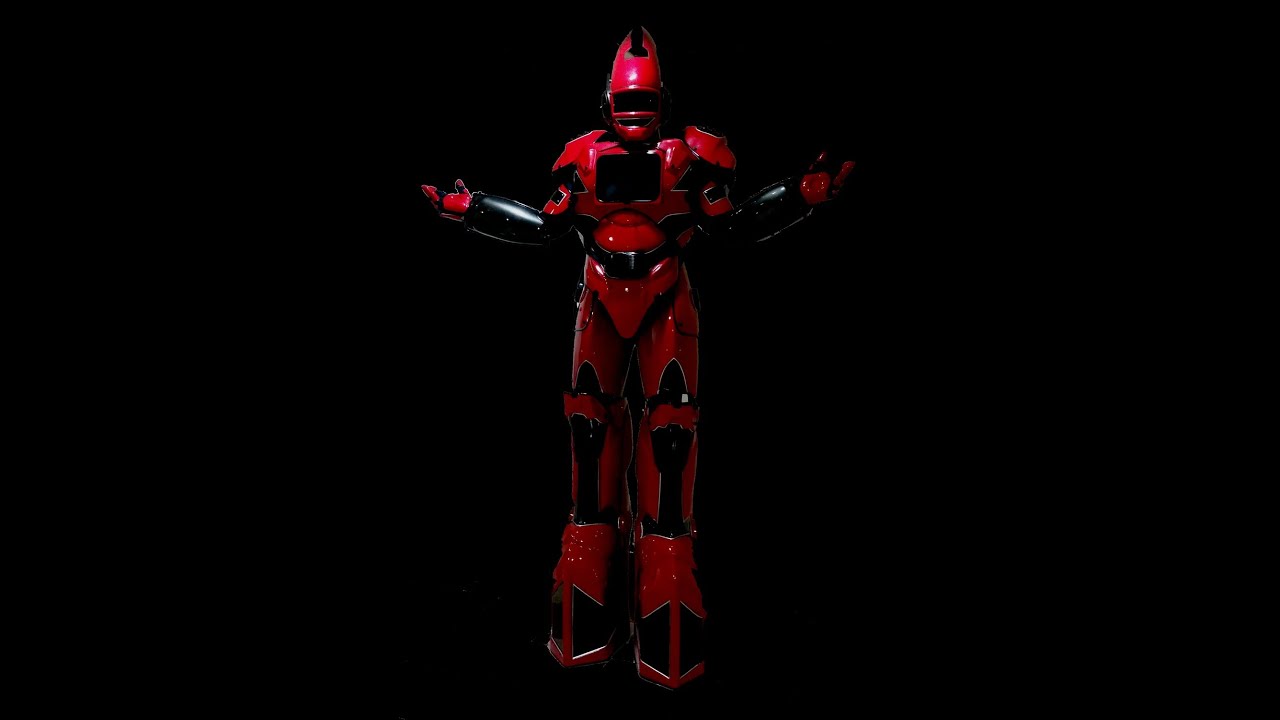 8Ft Robot Chest Insert with iPad Demo - YouTube