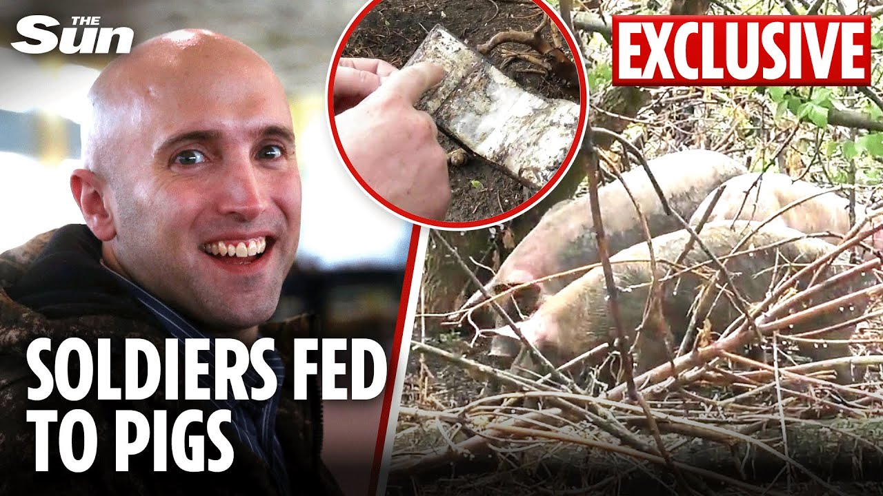 British man who filmed PIGS eating dead Ukrainian soldiers faces war ...