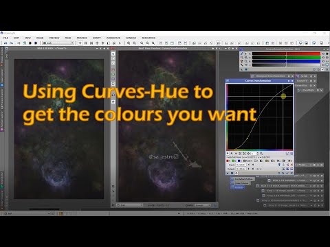 Using Pixinsight's Curves-Hue Process to achieve the Hubble Palette ...