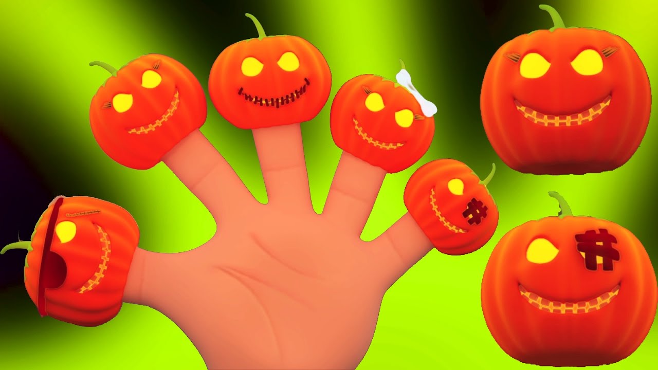 Zucca Finger Famiglia | filastrocca | bambini canzone | Nursery Rhymes ...
