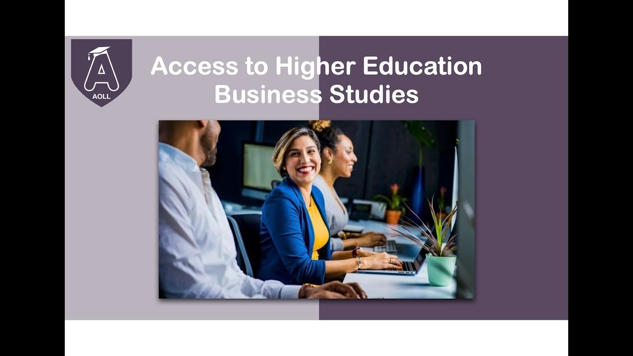 Access course - Access to Higher Education Business (Online study ...