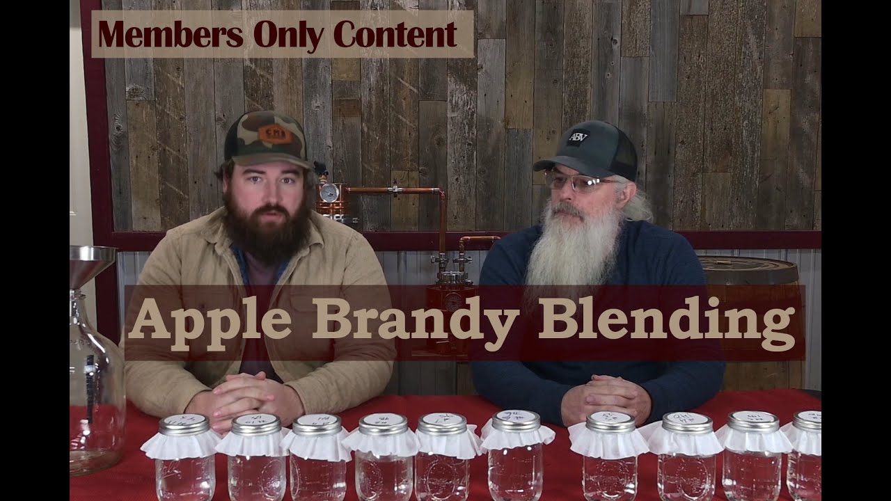 Apple Brandy Blending - YouTube