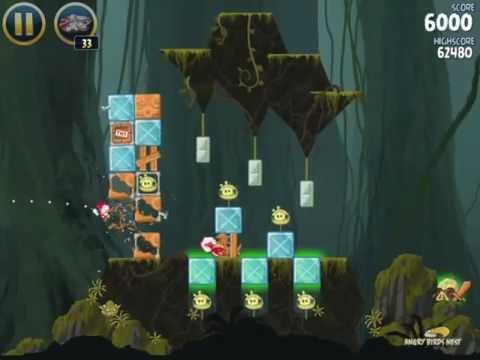 Angry Birds Star Wars J-31 Path of the JEDI 3-Star Walkthrough