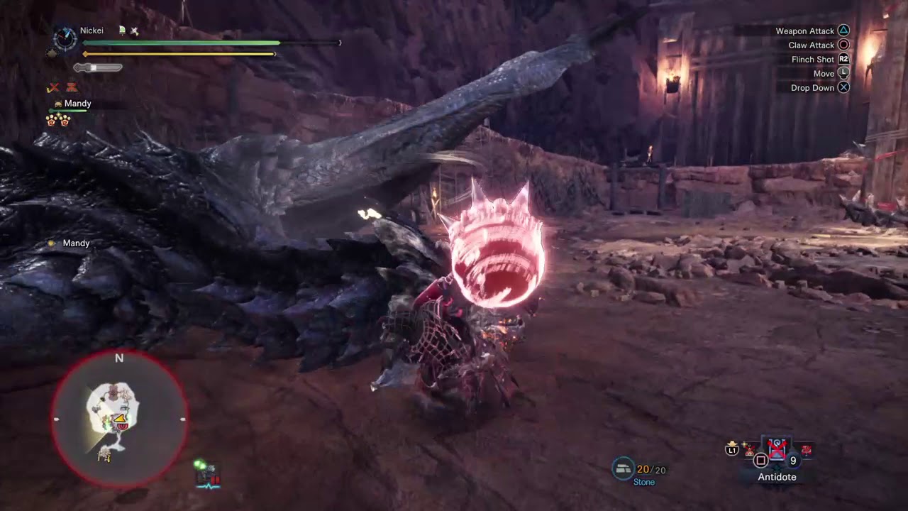 Mhw silver rathalos hammer solo 10mins - YouTube