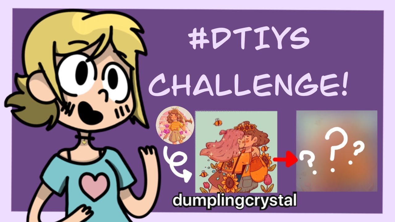 #DTYIS CHALLENGE @dumplingcrystal SPEEDPAINT! | Speedpaint from ...