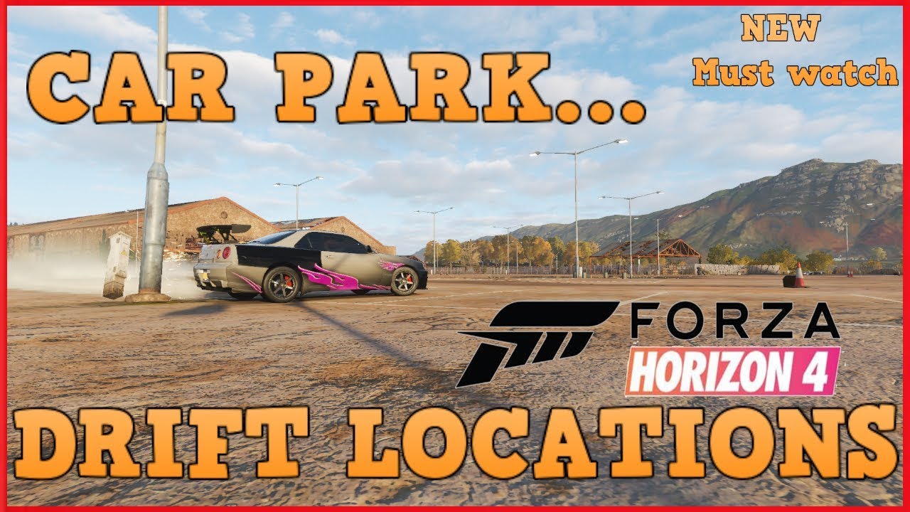 Forza Horizon 4 Drift Locations Car Park Youtube