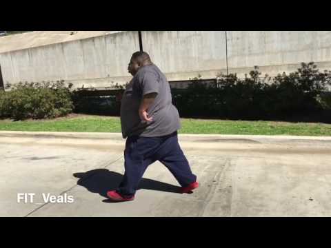 Dallas Rapper Corey Struggs works ladder drills. - YouTube