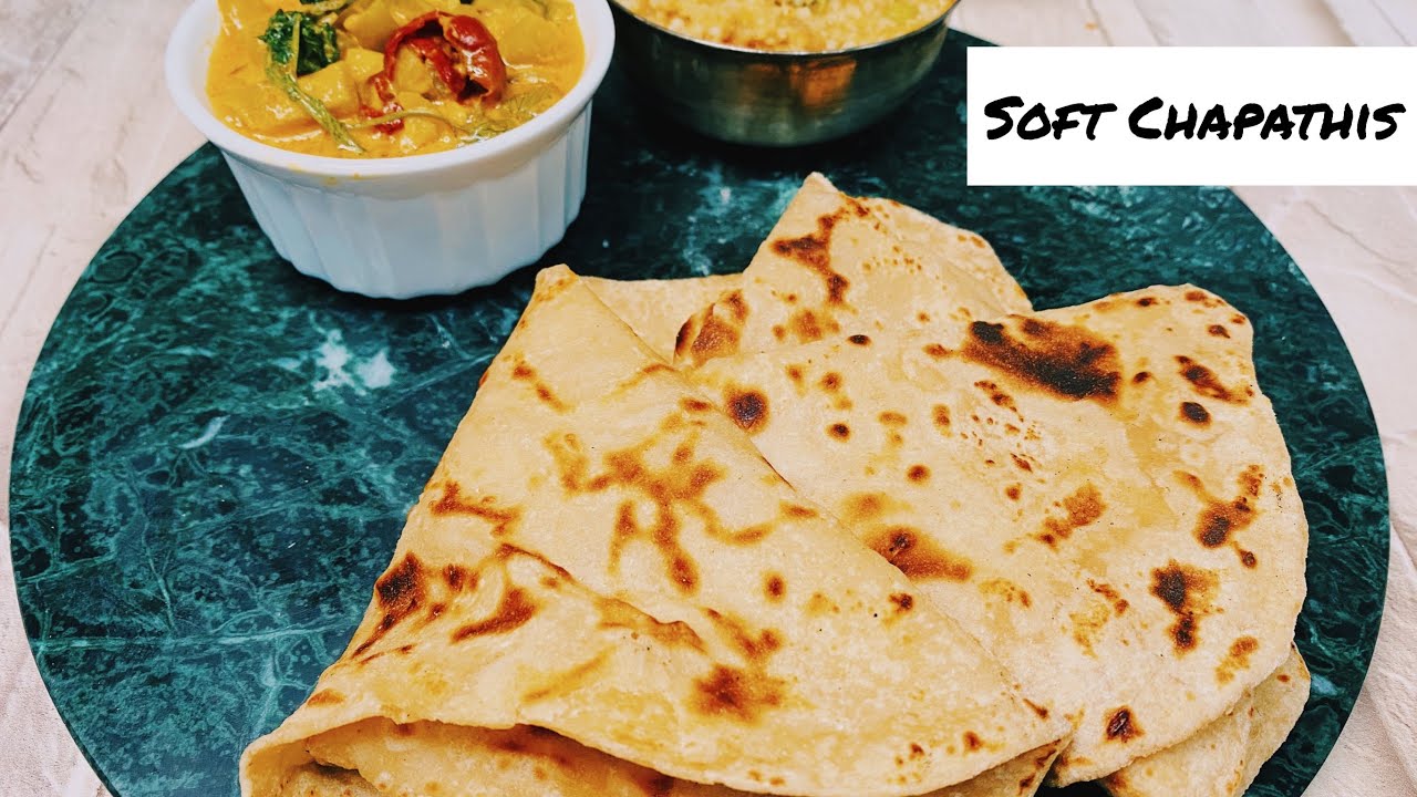 Soft Chapathis | Easy Soft homemade Chapathis - YouTube