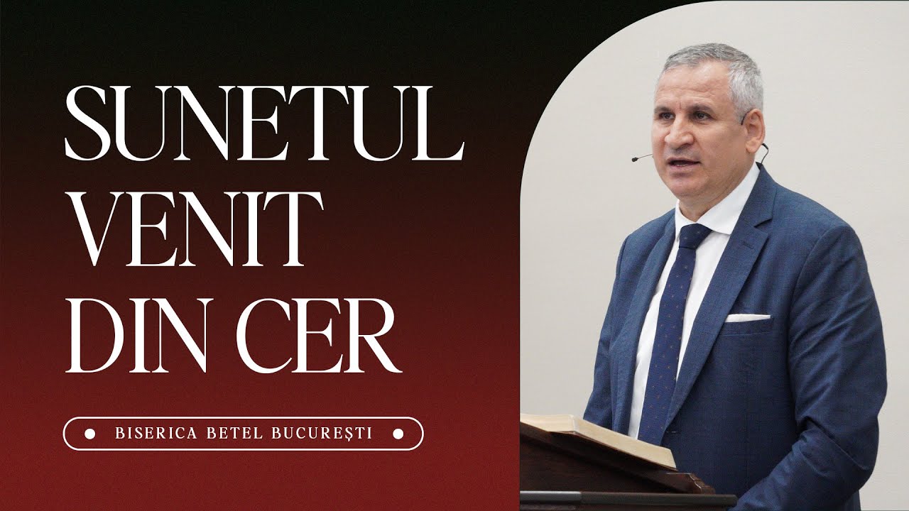 Ștefan Ivan - Sunetul venit din Cer | 8 Iunie 2025 | Biserica Betel ...