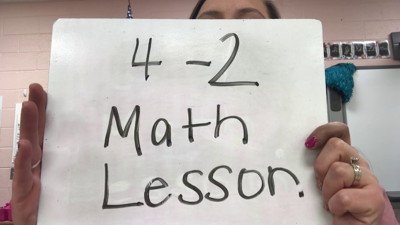 4-2 Math Lesson - YouTube