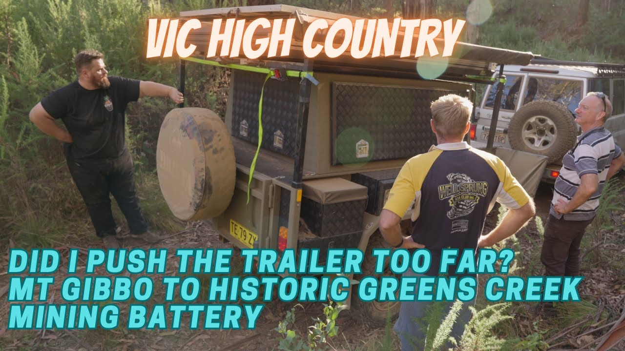 VIC High Country Mt Gibbo to Greens Creek Battery - YouTube