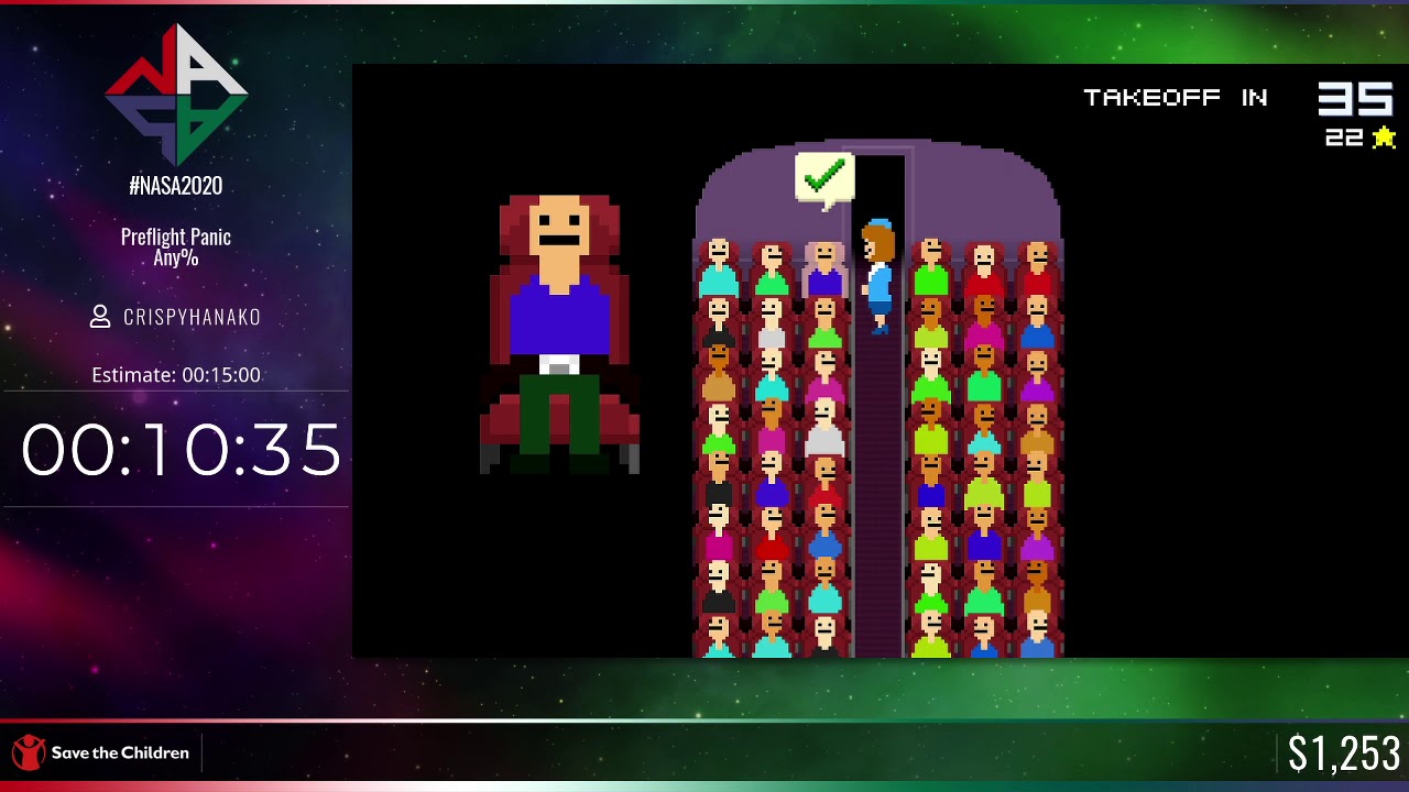 NASA 2020 : Preflight Panic - Any% by CrispyHanako - YouTube