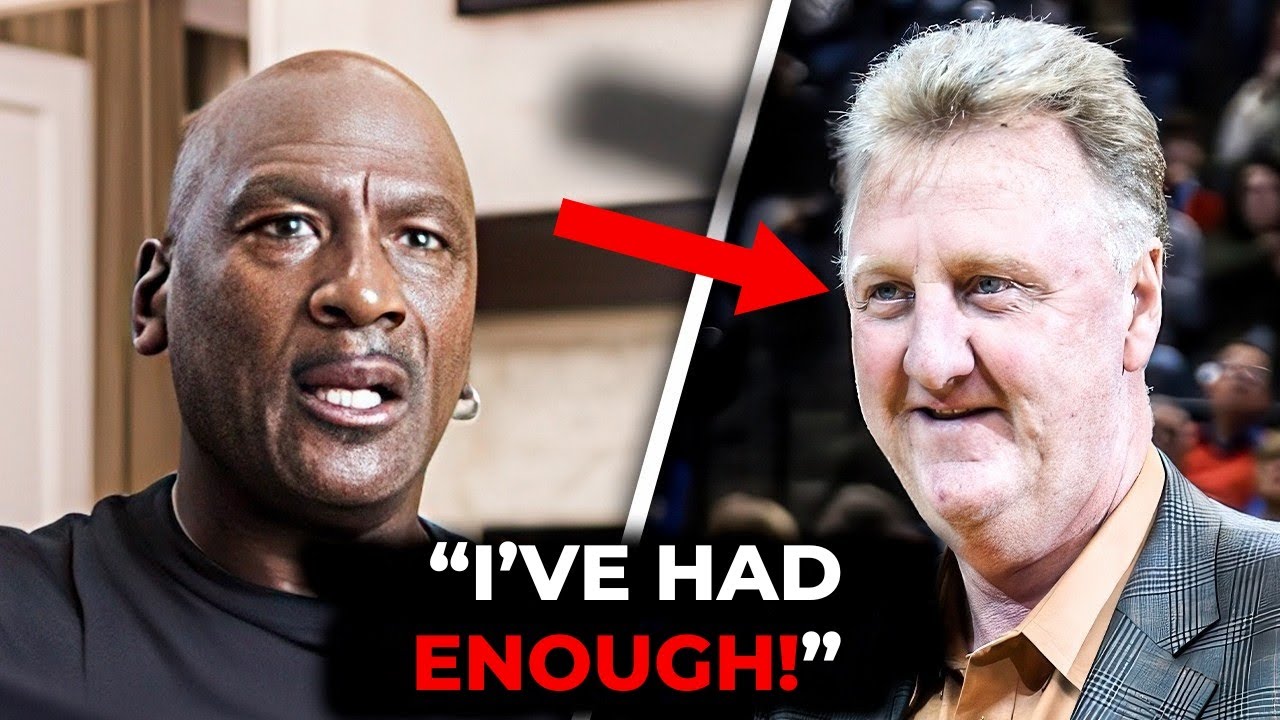 Michael Jordan's POWERFUL Words Left Larry Bird SPEECHLESS - YouTube