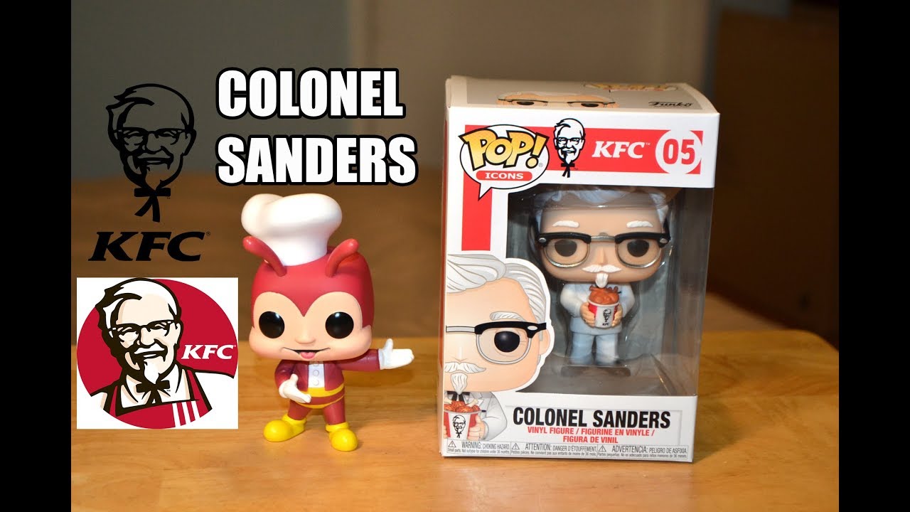 Funko Pop COLONEL SANDERS Figure! KFC Kentucky Fried Chicken Icons ...