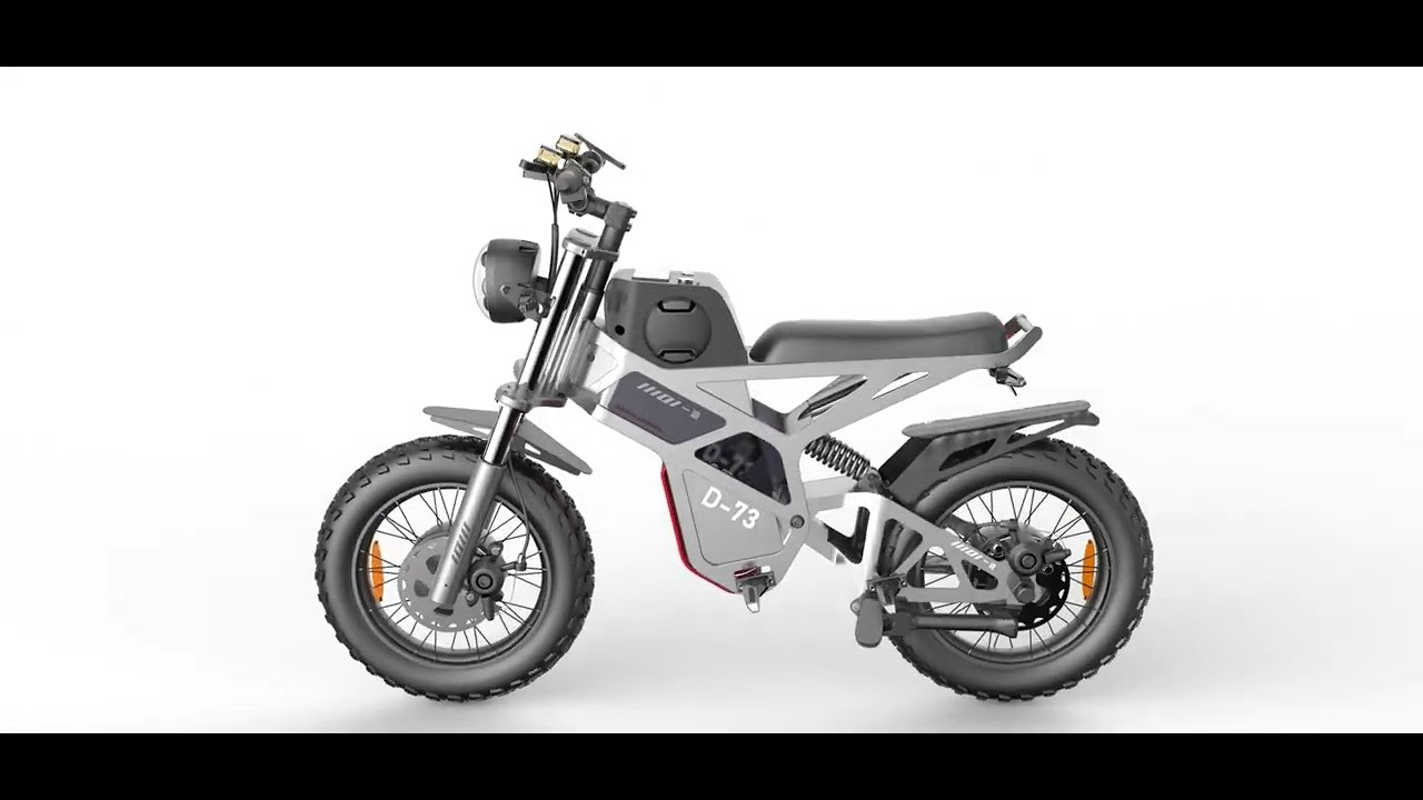 Cool Electric Motorcycle with GPS/Bluetooth - YouTube