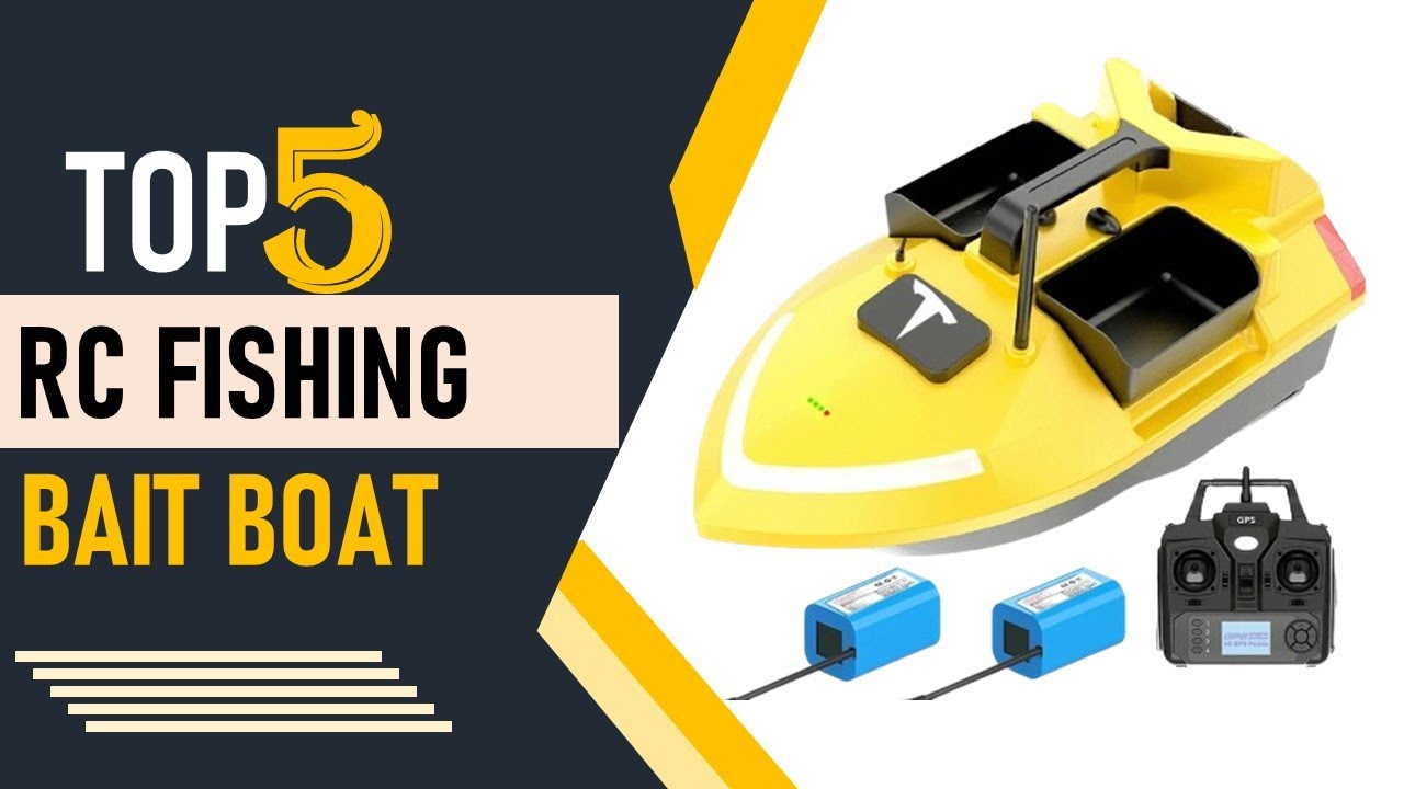 Top 5 Best RC Fishing Bait Boat in 2024 - YouTube